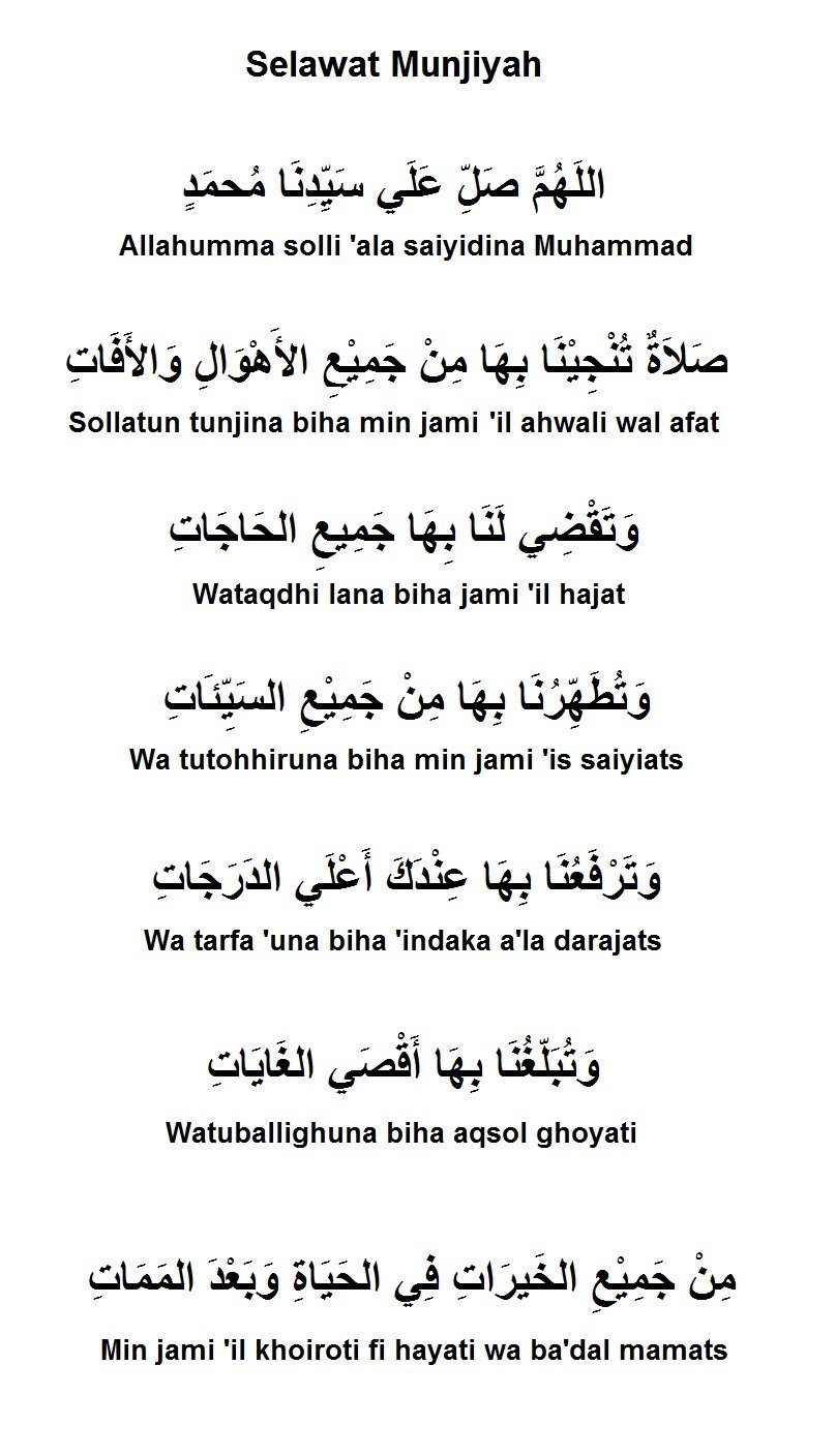 10 Bacaan Selawat Yang Perlu Anda Tahu - Aku Muslim